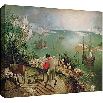 Amazon.com: Bruegel the Elder (Landscape with the Fall of Icarus, c ...