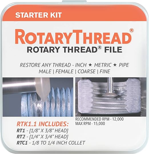 Rotary Thread File Starter Kit - RTK1.1: Amazon.com.au: Home Improvement