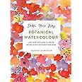 Amazon.com: Draw Your Way: Botanical Watercolour: Add Your own Lines to ...