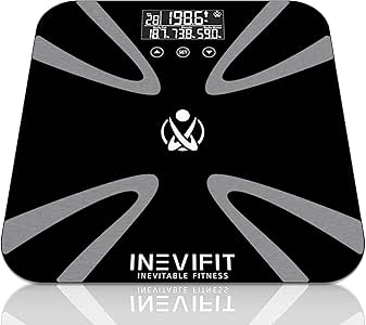 Amazon.com: INEVIFIT Body Fat Scale, Highly Accurate Digital Bathroom ...