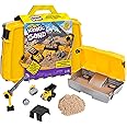 Kinetic Sand, Construction Site Folding Sandbox Playset with Vehicle ...