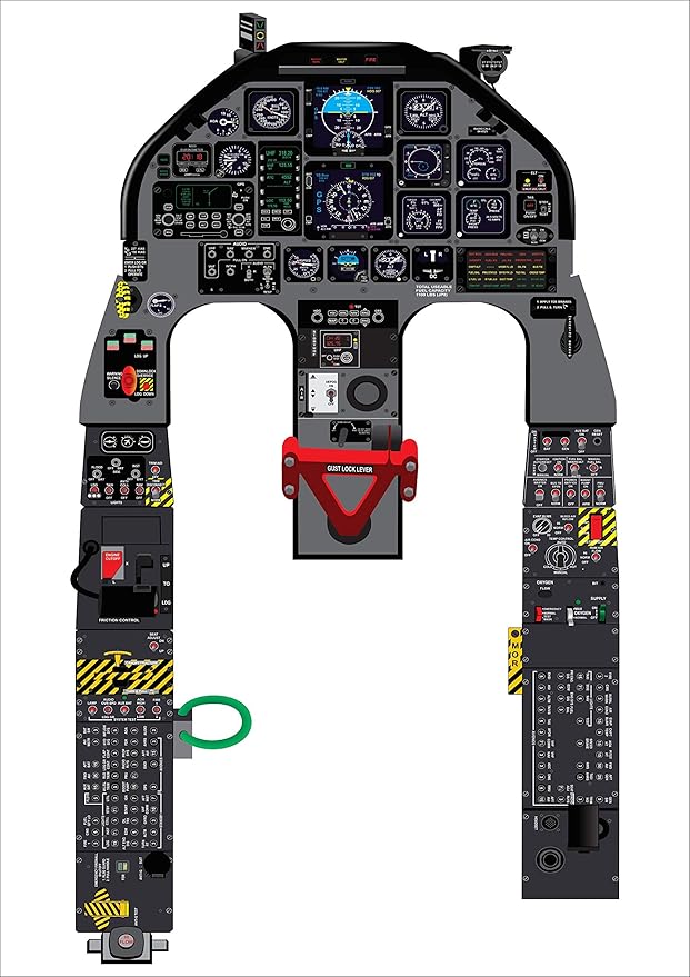 New Limits Aviation T-6A Texan II Cockpit Training Poster (USAF ONLY ...