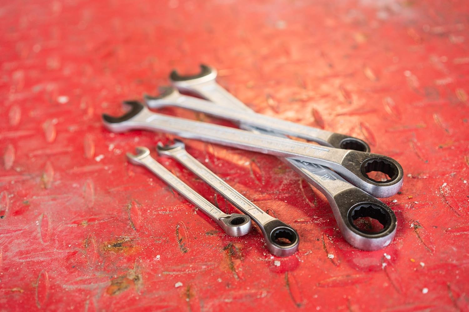 HAZET 163-366/18 12-Point Profile Ratcheting Combination Wrench Set ...