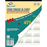 Amazon.com : Channie’s One Page A Day Workbook, Beginner Single Digit ...
