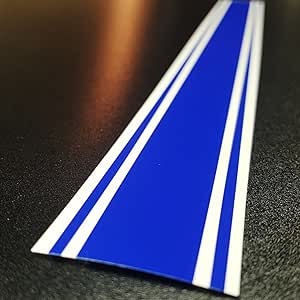 2"x72" Vinyl Racing Stripe Decal (Blue - PMS 288C) : Amazon.ca: Automotive