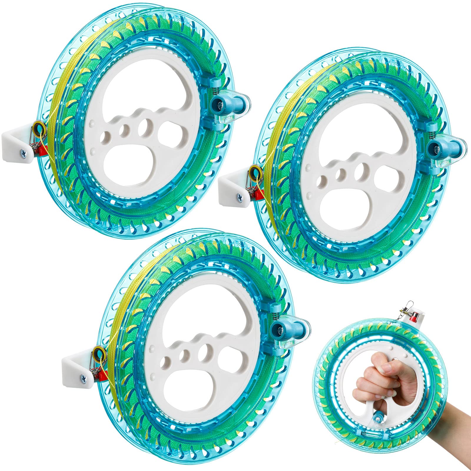 Mua Aoriher 3 Pcs Kite String with Reel 7 Inch Dia Kite String Winder ...