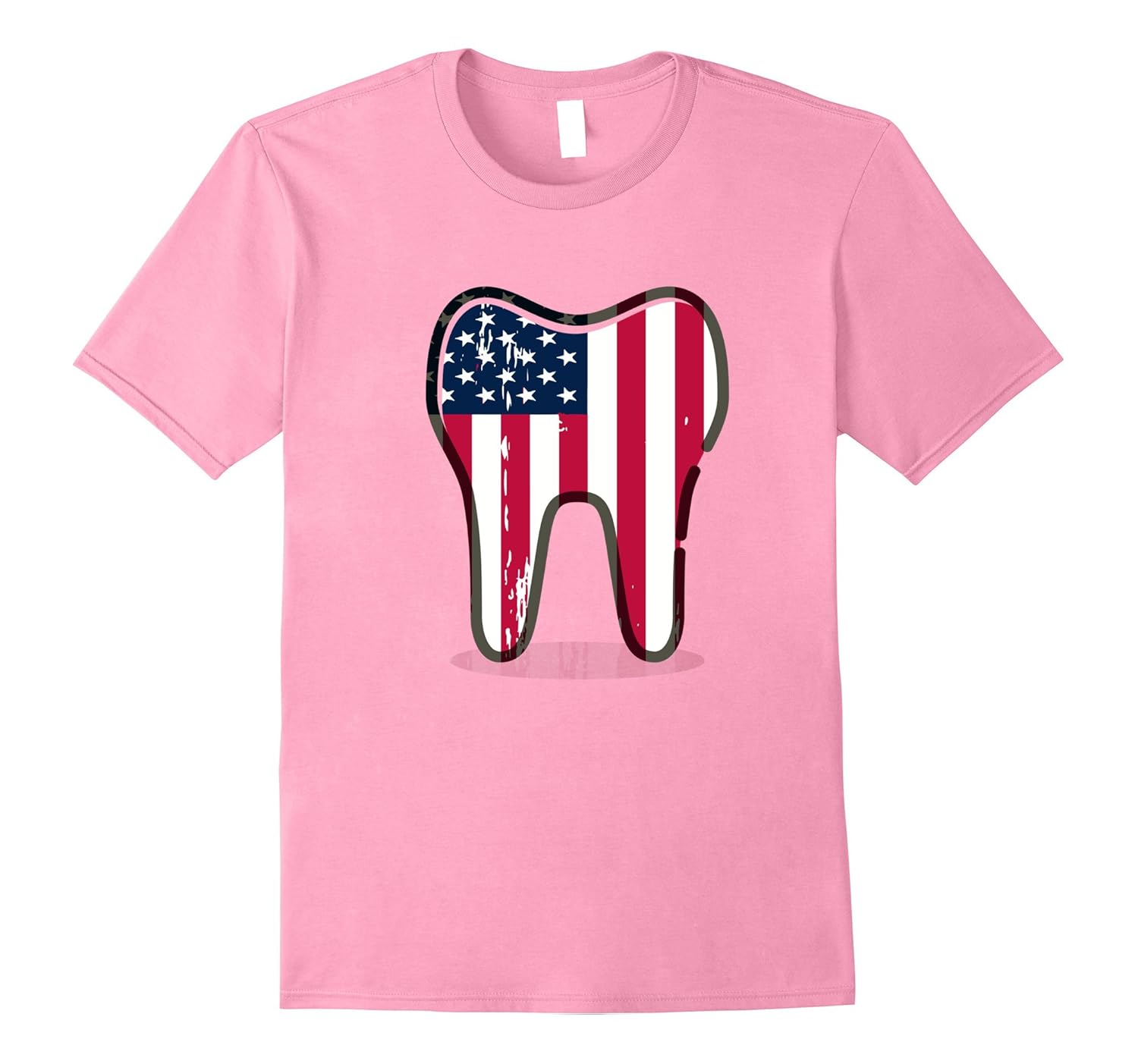 Patriotic Dentist Shirt American Flag Tooth Tee USA Proud-PL – Polozatee