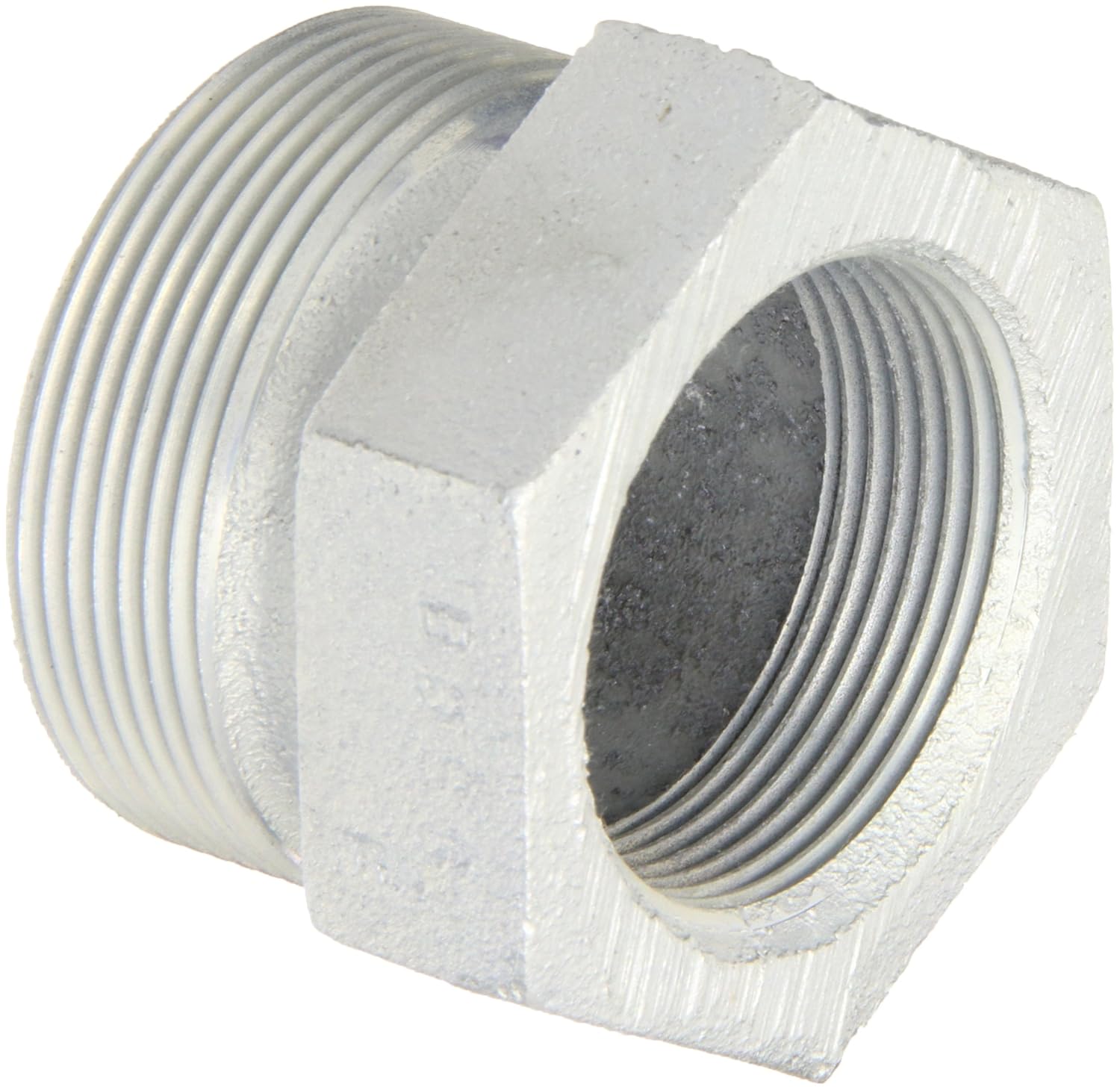 Dixon Valve B23 Plated Iron Boss Fitting, Female Spud, 1-1/2" Hose ID x ...