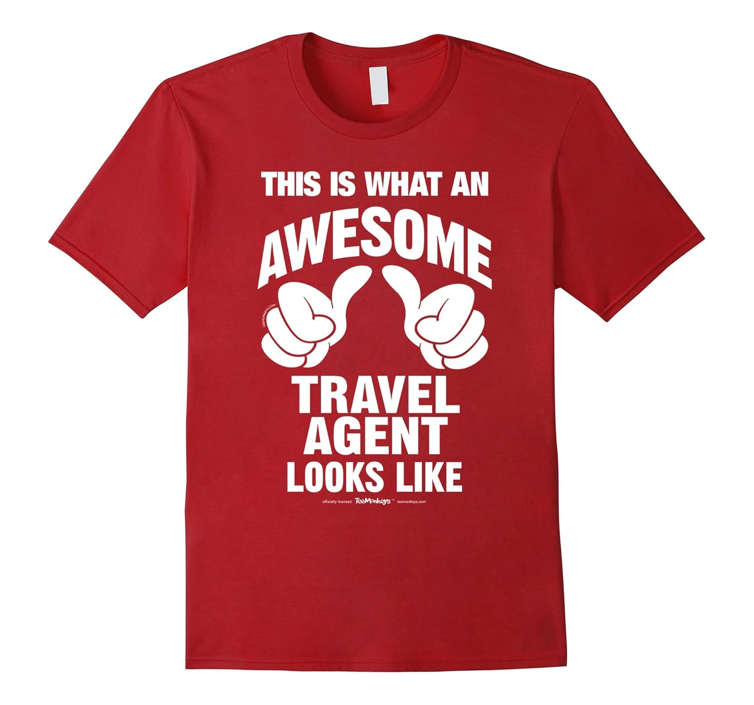 This Is What An Awesome Travel Agent Looks Like T-Shirt-TD – theteejob