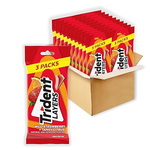 Trident Layers Gum Strawberry Citrus