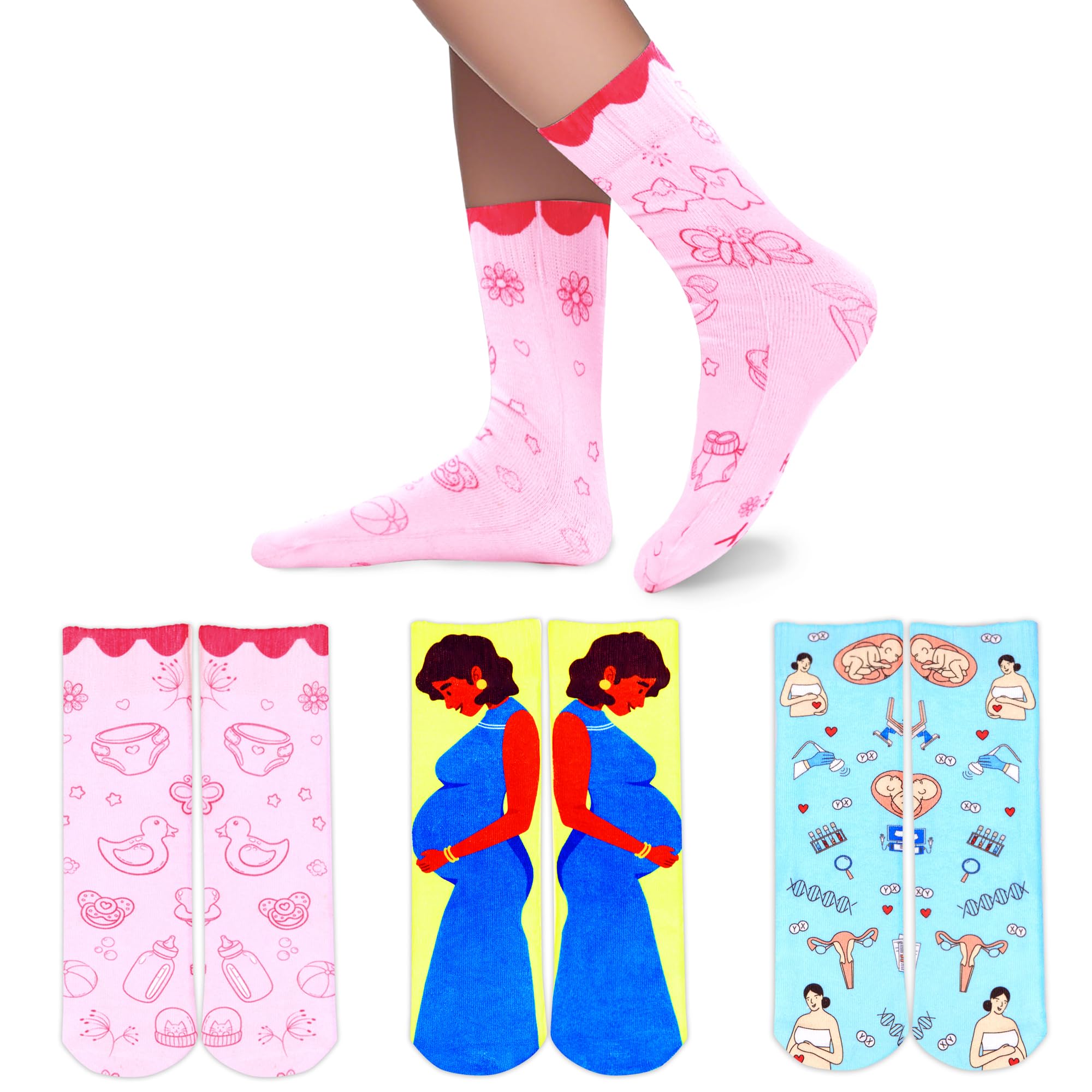 Benefeet Sox Women Hospital Socks for Labor and Delivery Socks Funny ...