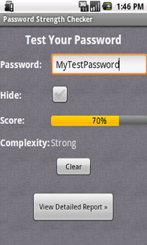 Password Strength Checker:Amazon.com:Appstore for Android