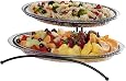 Amazon.com | CreativeWare 2-Tier Buffet Server, Includes 1 Small and 1 ...