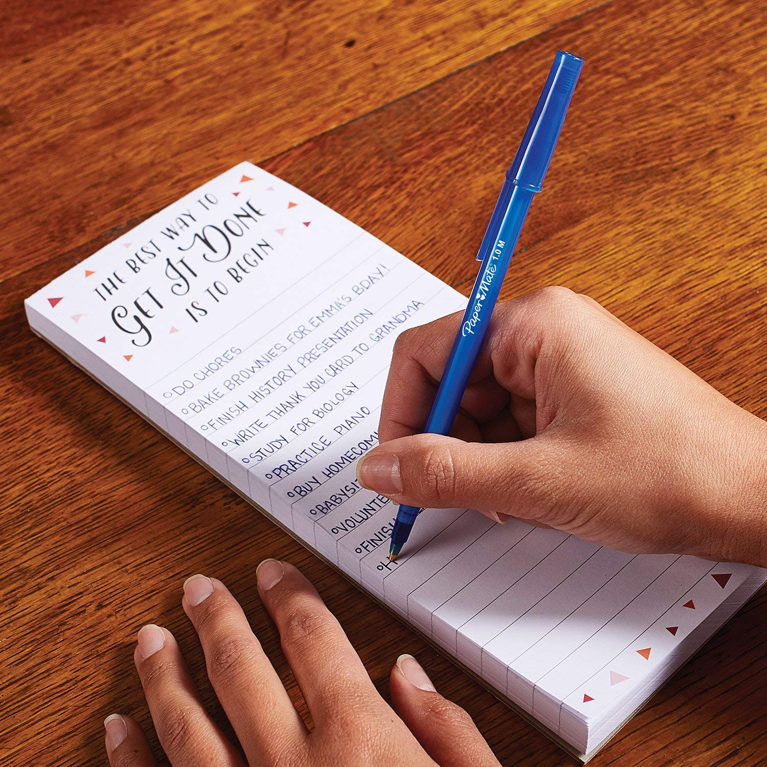 Paper Mate Write Bros Ballpoint Pen, 10 Ct Per Pack +2 (Blue Ink)
