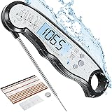 Amazon.com: Kizen IP100 Digital Meat Thermometer - Instant Read ...