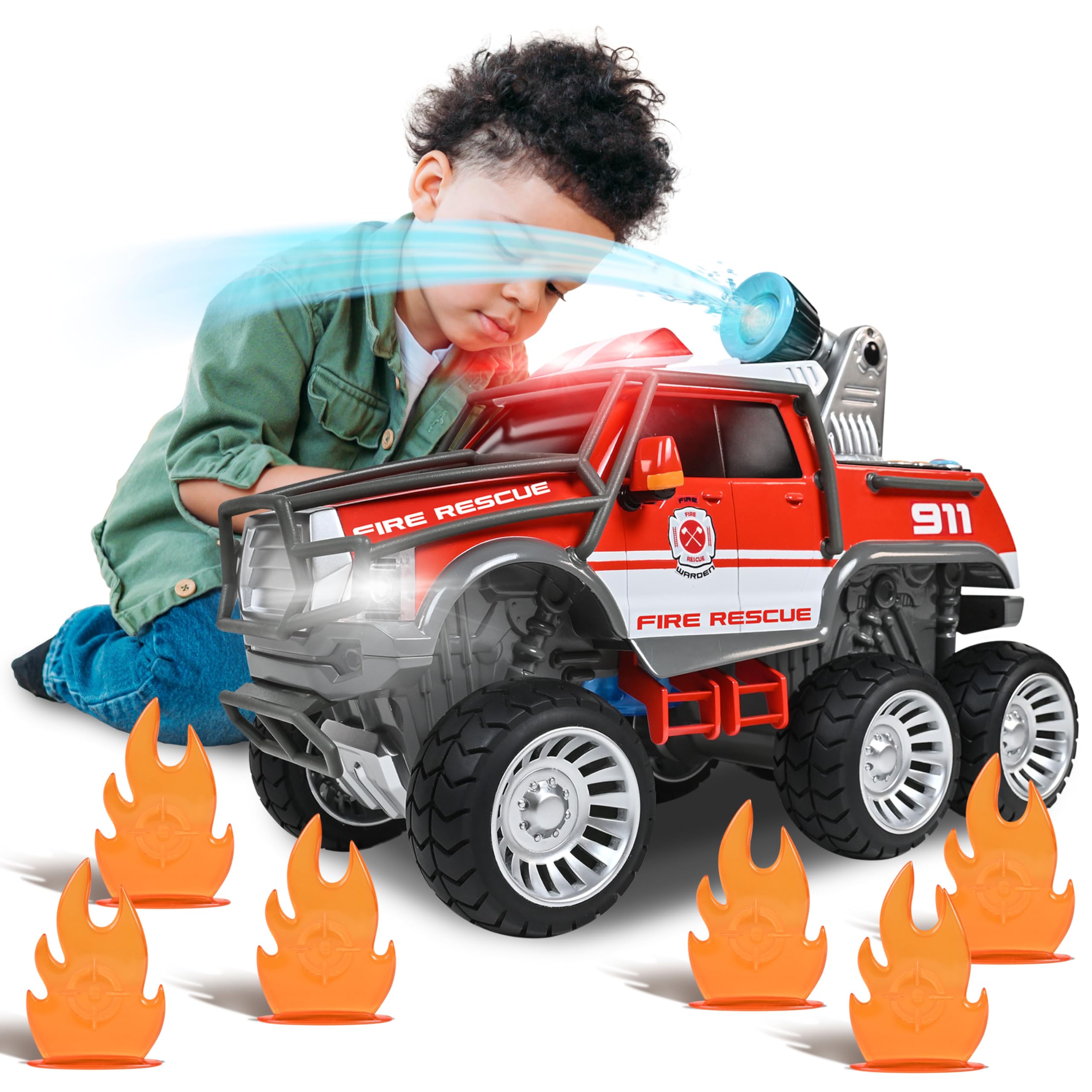 Sunny Days Entertainment Maxx Action Fire Rescue Off Road Over 14 ...