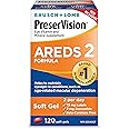 Amazon.com: Bausch & Lomb PreserVision Eye Vitamin & Mineral Supplement AREDS 2 Formula -- 120 ...