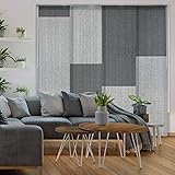 GoDear Design Deluxe Adjustable Sliding Panel Track Blind 45.8"- 86" W ...