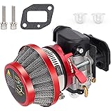 Amazon.com: GOOFIT 15mm Carburetor Rebuild Kit with Air Filter for 2 Stroke 43cc 47cc 49cc ...