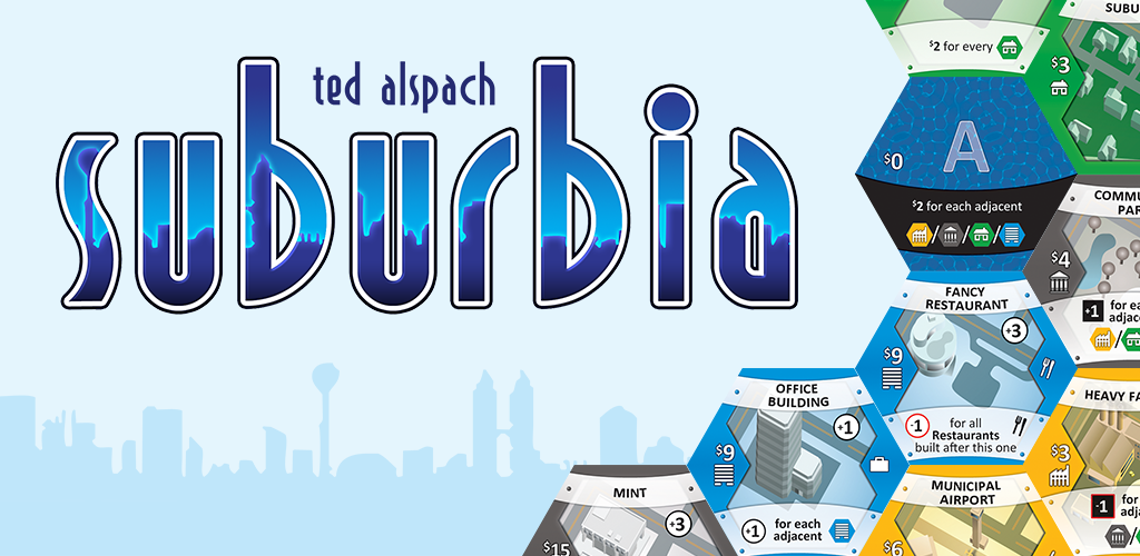 SUBURBIA City Building Board Game : Amazon.es: Apps y Juegos