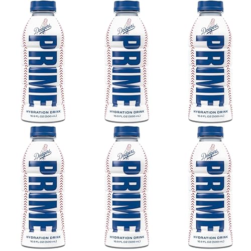 Prime Hydration Drink Limited Edition LA Dodgers, 16.9 Fl Oz, Los ...