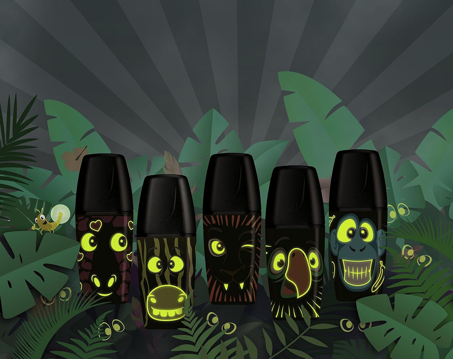 Penne, matite, scrittura e correzione STABILO BOSS MINI Funnimals ...