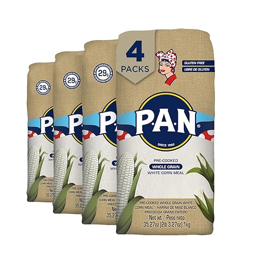 P.A.N. Whole Grain White Corn Meal – Pre-cooked Gluten Free and Kosher ...