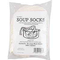 Amazon.com : Soup Socks - Regency Soup Socks For Making Stock And Clean ...