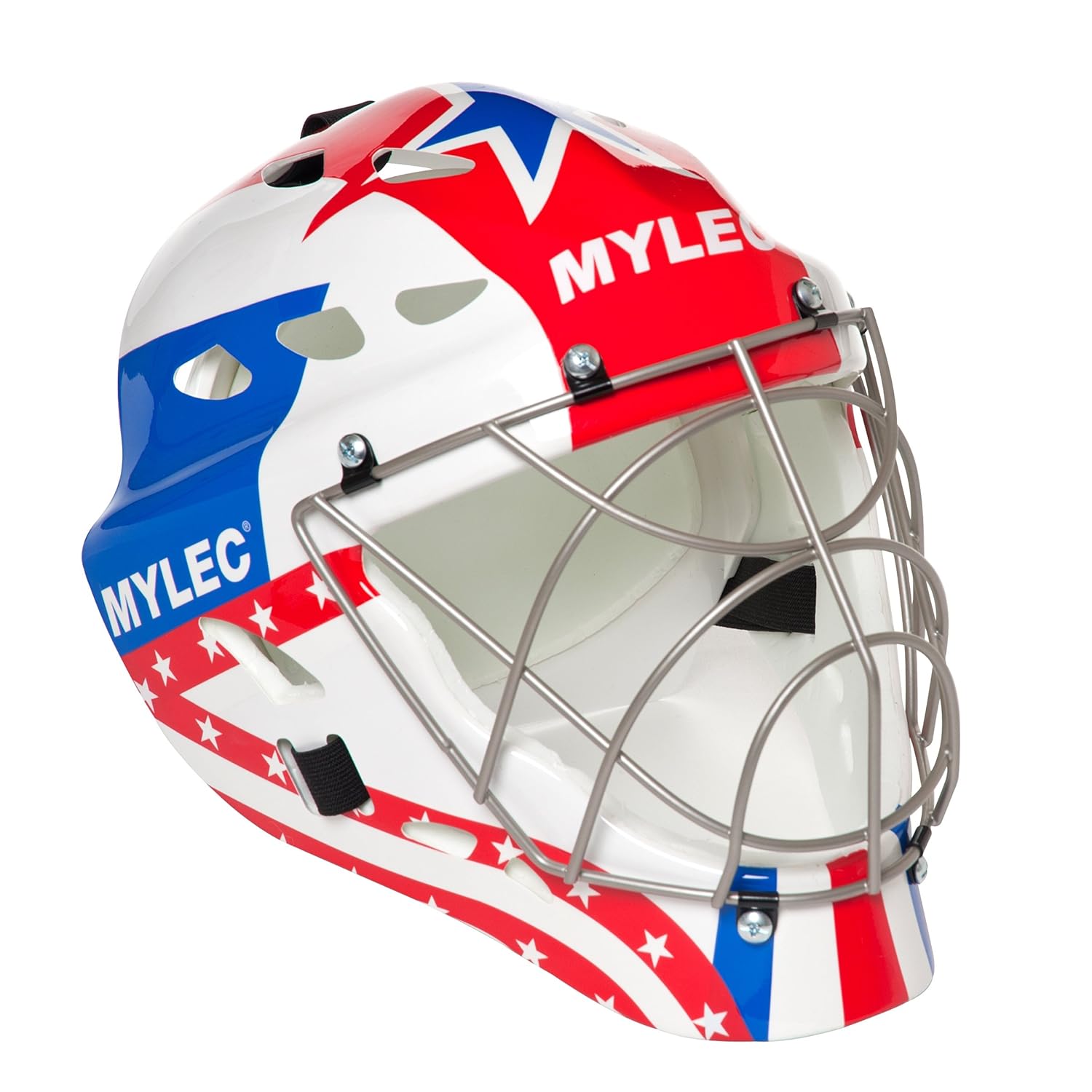 Mylec Ultra Pro II Goalie Mask (Patriot): Amazon.co.uk: Sports & Outdoors