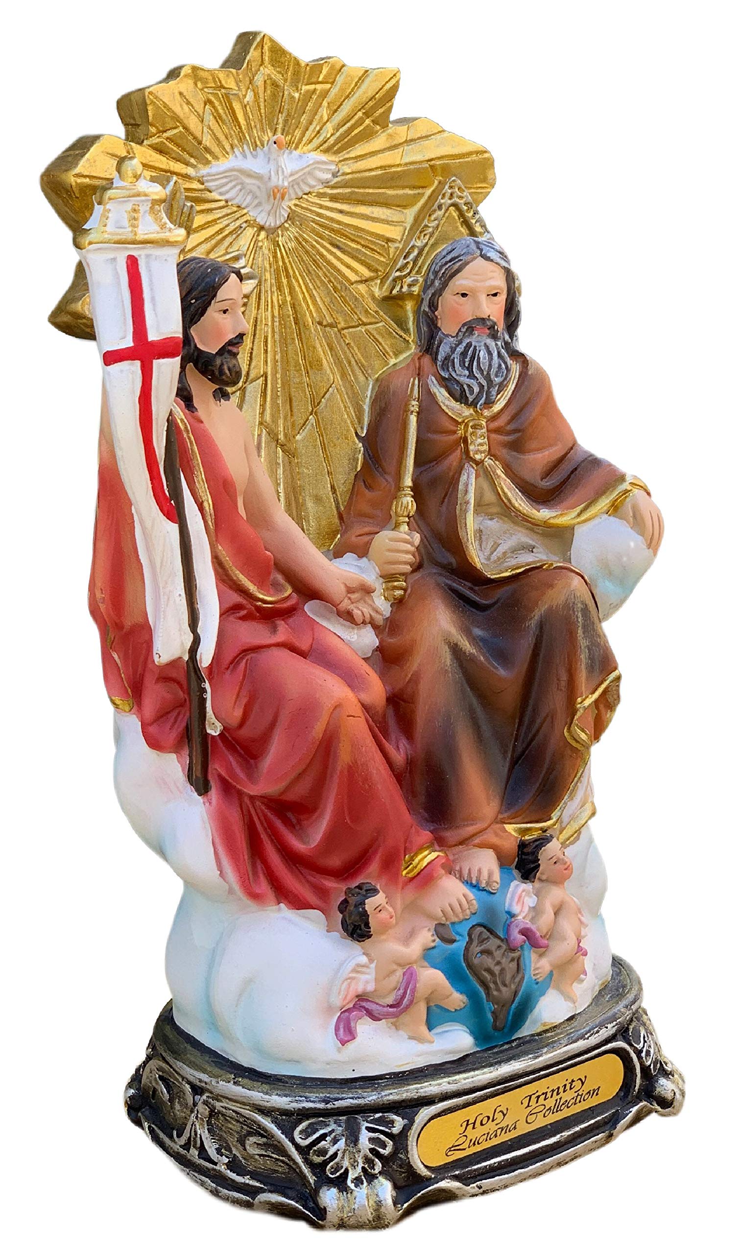 Mua Religion Holy Trinity Statue Estatua Jesus, Joseph and Holy Spirit ...