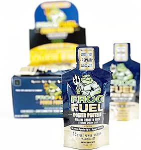 Amazon.com: Frog Fuel Collagen Protein Shots for Athletes | Ready-to ...