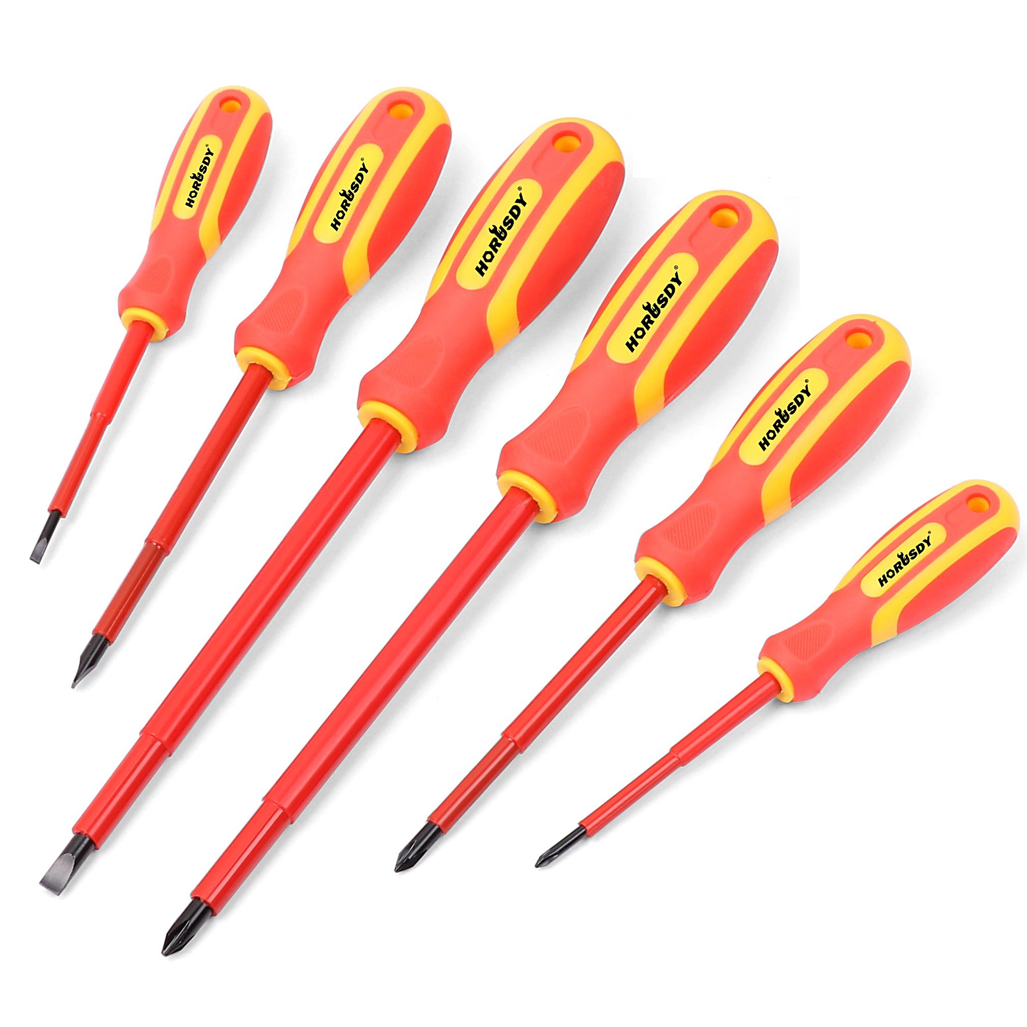 Mua HORUSDY 6-Piece 1000v Insulated Screwdriver Set, Magnetic Tip ...