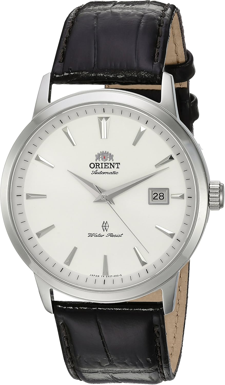 ORIENT Men's Analog Japanese Automatic Watch with Leather Strap ...