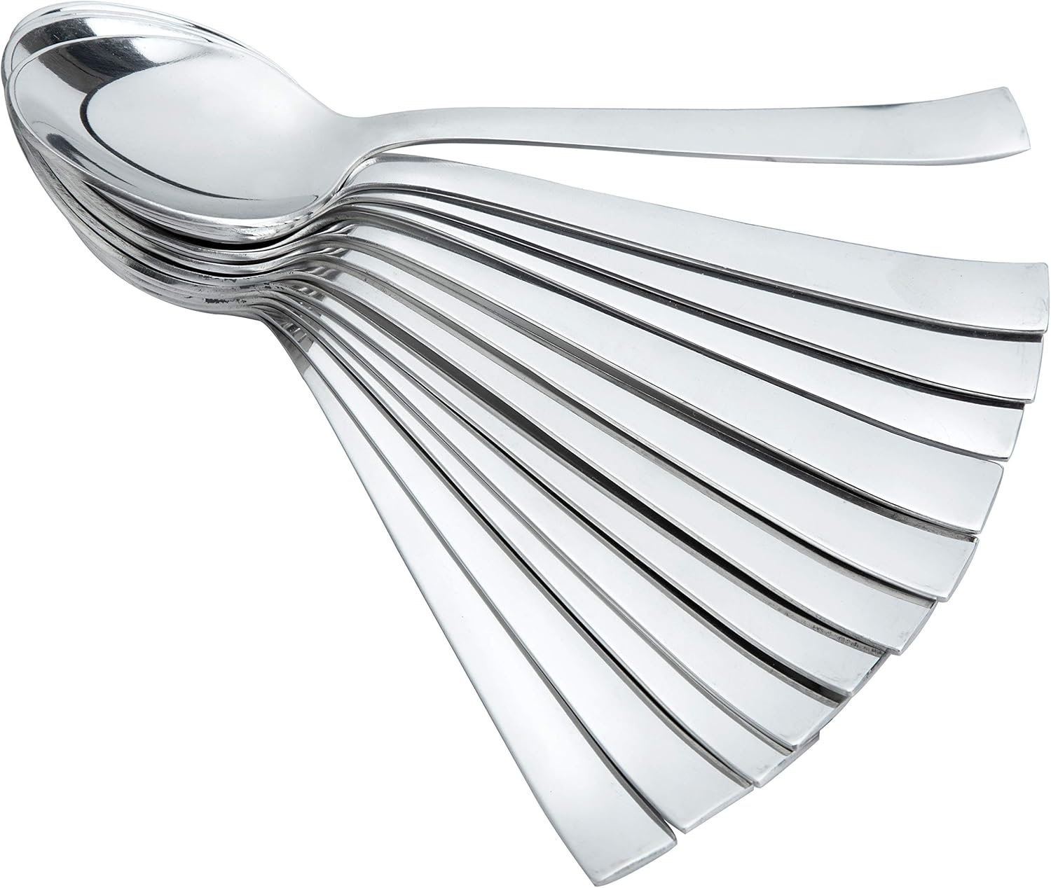 Buy G&G Stainless Steel Dessert Spoons -Victor Design, 16cm Length, 1 ...