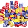 Amazon.com: Junkin 80 Pack Jumbo Cardboard Building Blocks for Kids ...