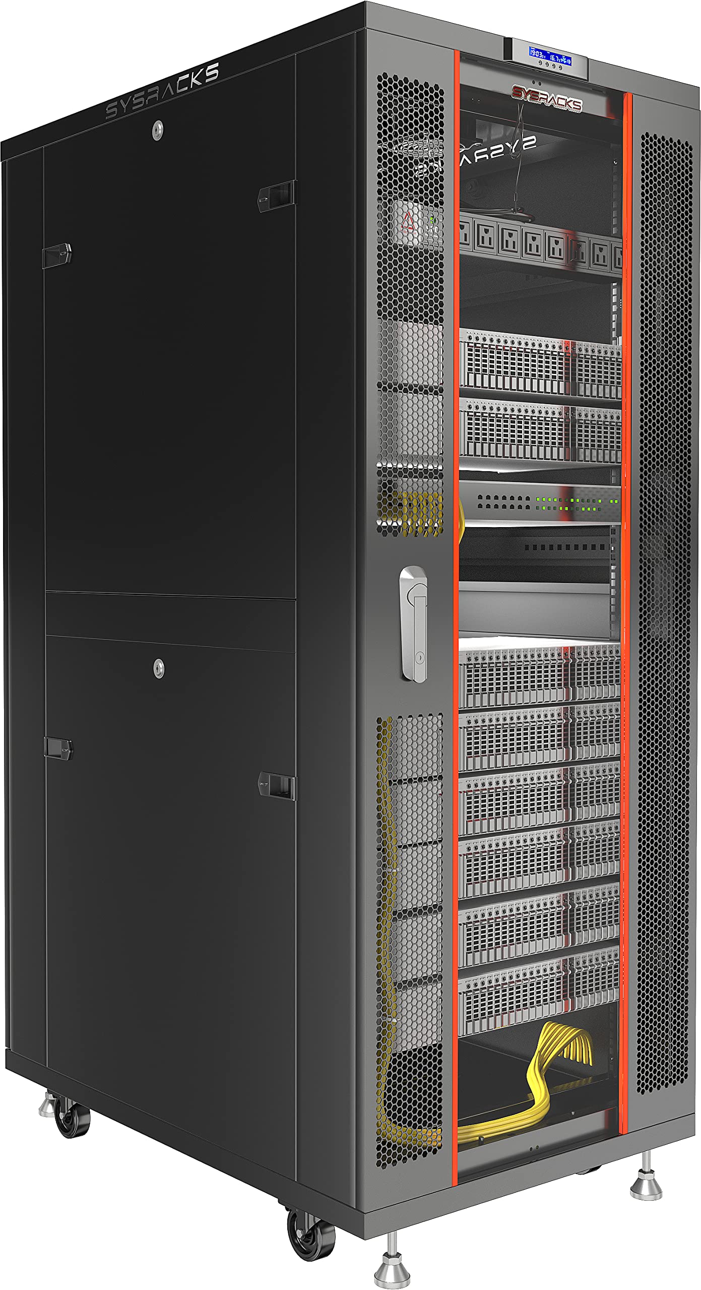 Mua Sysracks Server Rack Network Cabinet 37U Locking Deep Server ...