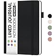 Amazon.com : Lined Journal Notebook for Women & Men, 140 Pages, College ...