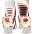 Amazon.com: Gift Boutique 48 Count Basketball Hoop Treat Snack Cups ...