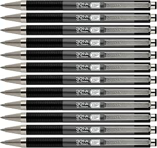 Amazon.com : Zebra 301A Retractable Ballpoint Pen, Fine Point 0.7mm ...
