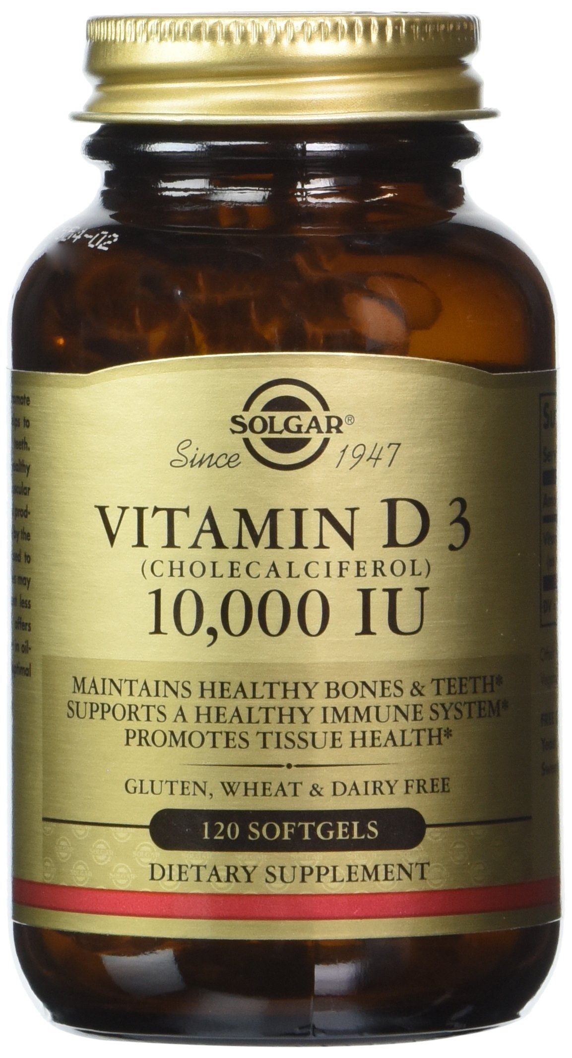 Amazon.com: Solgar Super High Potency Biotin 10,000 mcg, Non-GMO, 120 ...