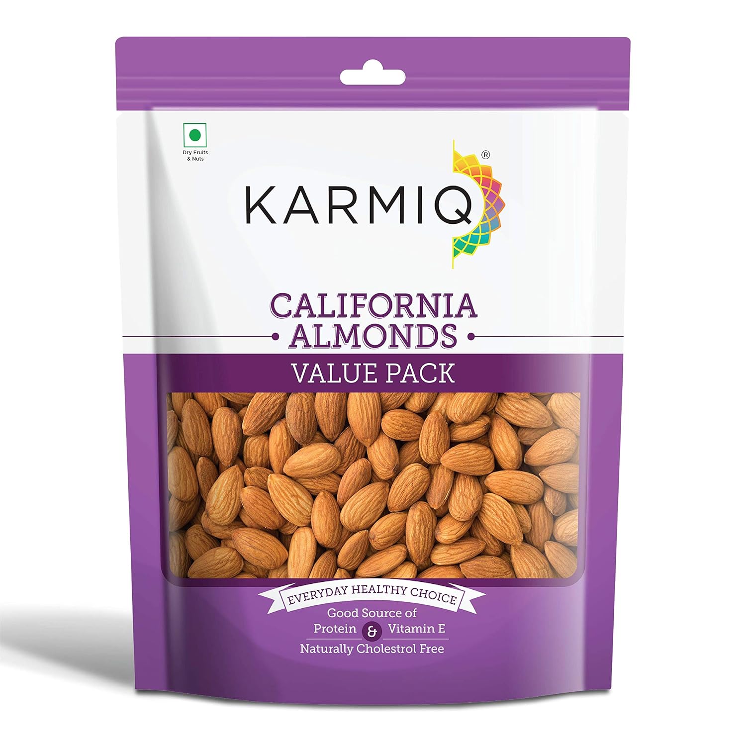 Karmiq California Almonds, 500g: Amazon.in: Grocery & Gourmet Foods