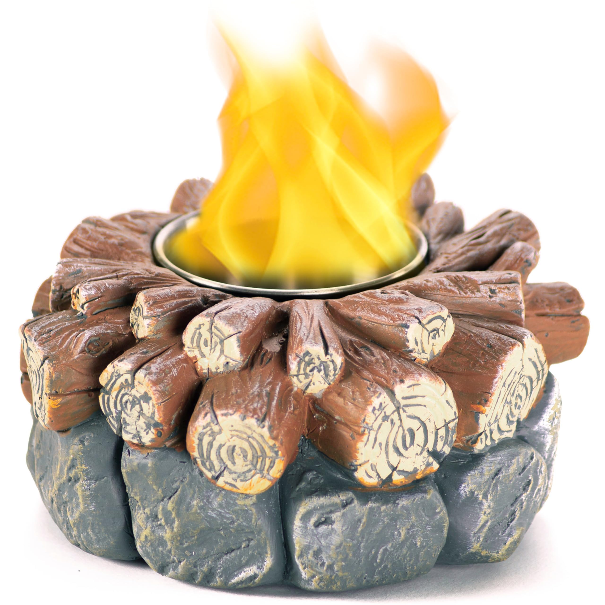 Mua Tabletop Fire Pit Bowl - Table Top Firepit Balcony Decor and Smores ...