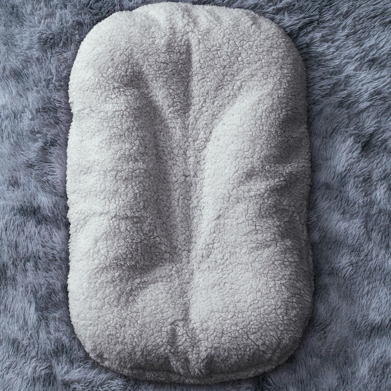 THE KENKYO Winter Baby Lounger Cover for Snuggle Me Lounger, Warm Plush ...