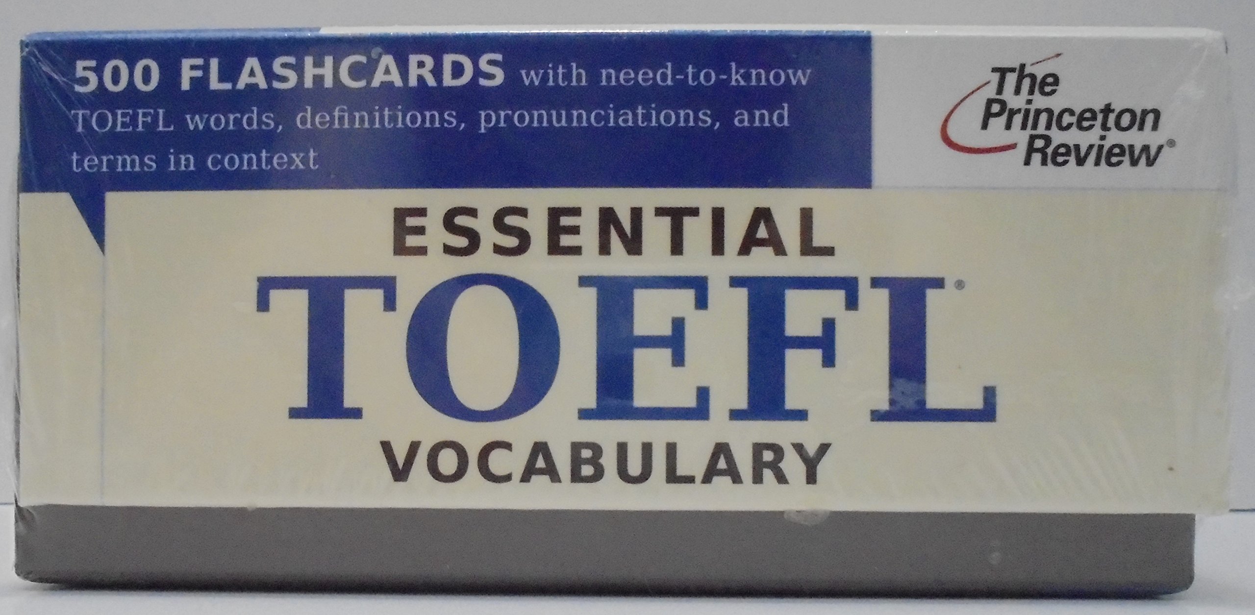 Mua Essential TOEFL Vocabulary (flashcards): 500 Flashcards with Need ...