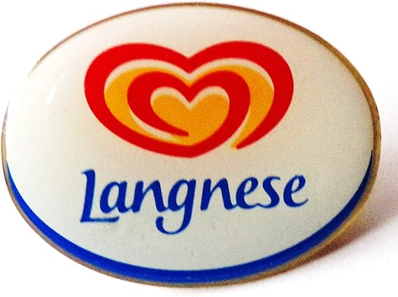 Langnese - Logo - Pin 32 x 25 mm: Amazon.de: Spielzeug
