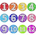 Amazon.com: Noare Multiplication Chart Math Chart Multiples Posters Set ...
