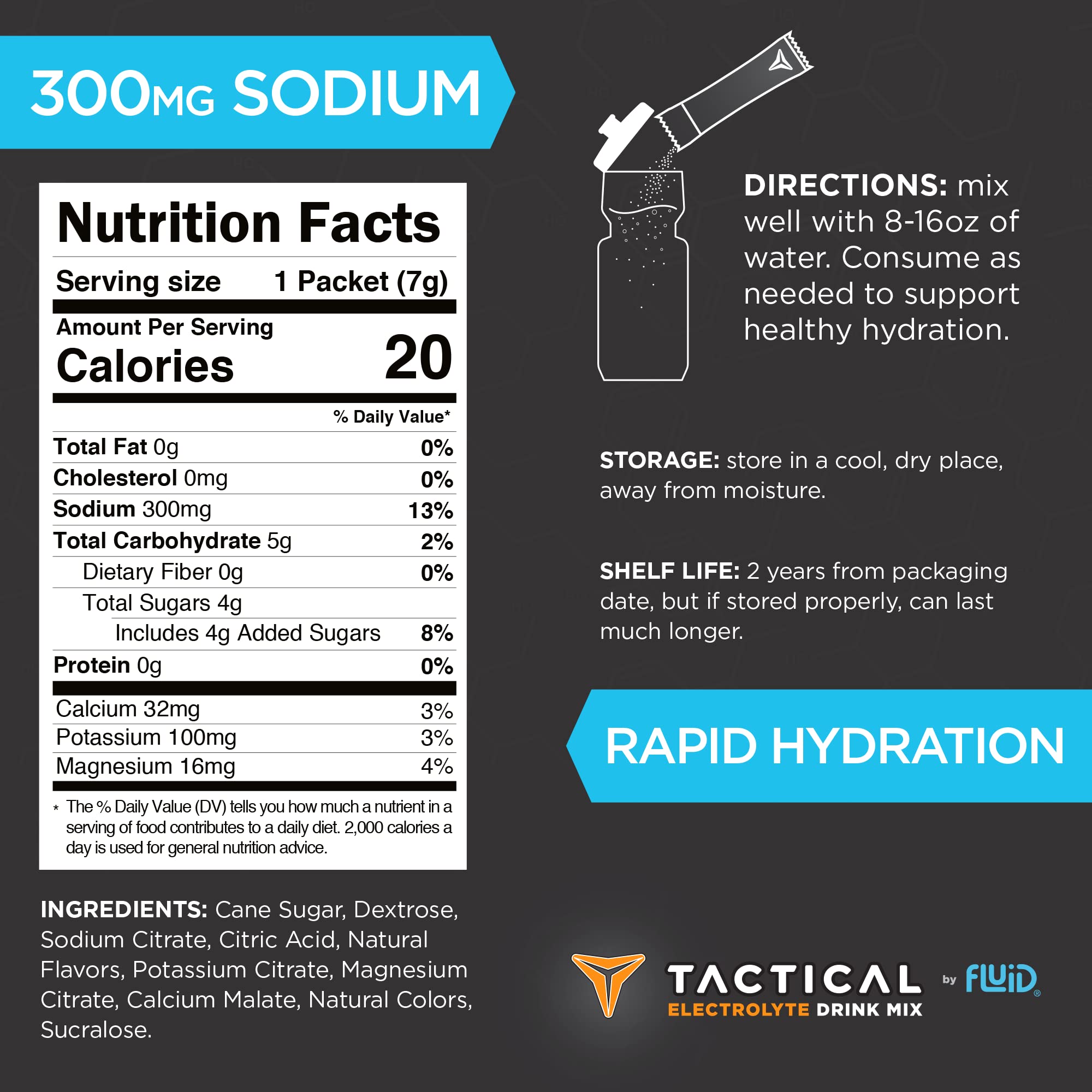 Mua Electrolyte Powder Packets, Accelerate Re-Hydration, Low Sugar ...