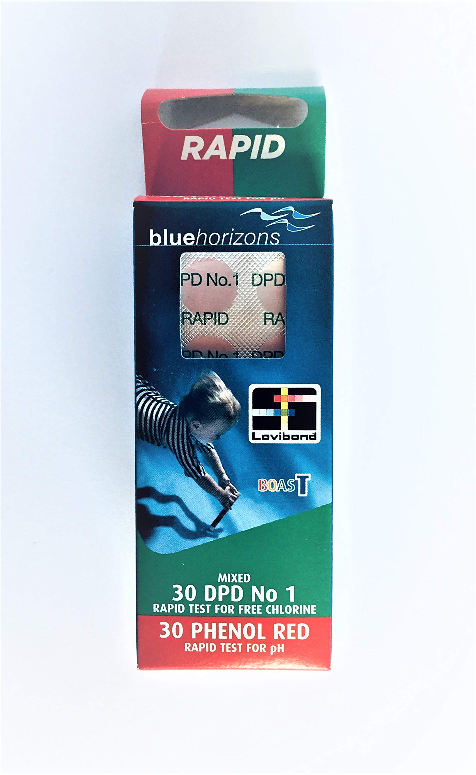 Buy Blue Horizons LOVIBOND MIXED PHENOL RED AND DPD TESTING S (60) FOR ...