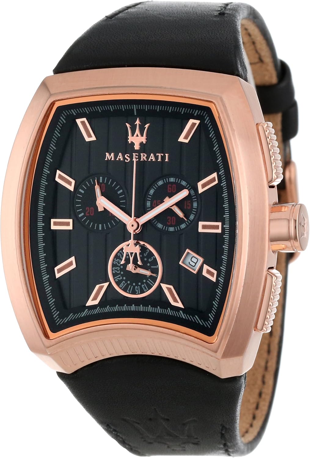 Maserati Herren-Armbanduhr XL Chronograph Quarz Leder R8871605003 ...