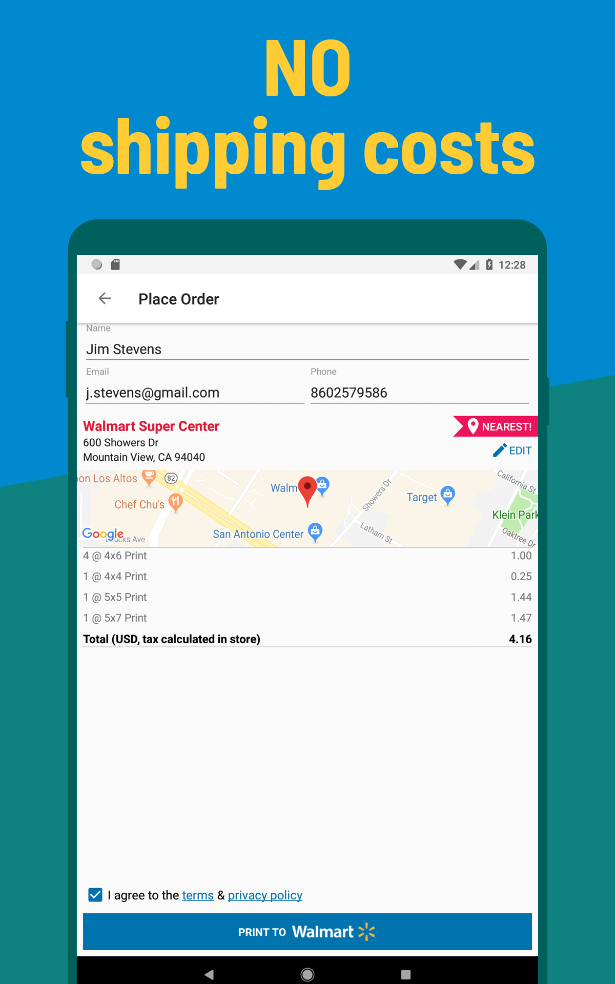 Photo Prints Walmart Photo Print App Print Photos At Walmart From 